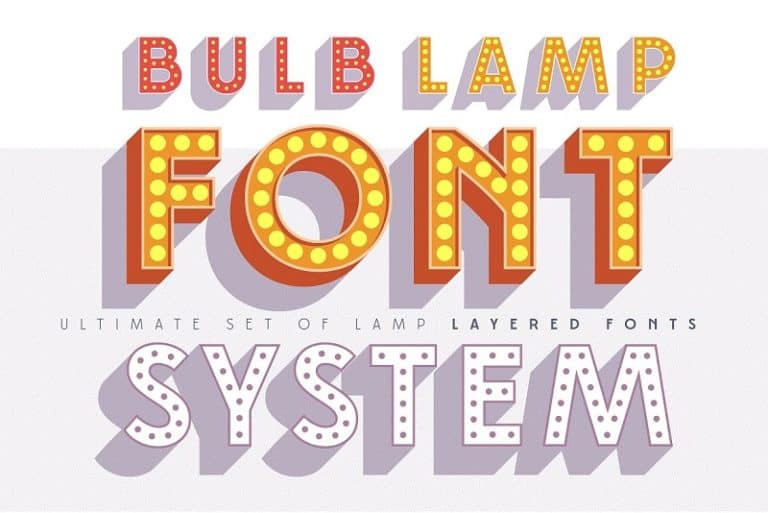 30 Incredible 3D Fonts To Bring Your Designs To Life | HipFonts