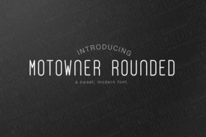 25 Smooth Rounded Fonts for Beautifully Functional Designs | HipFonts