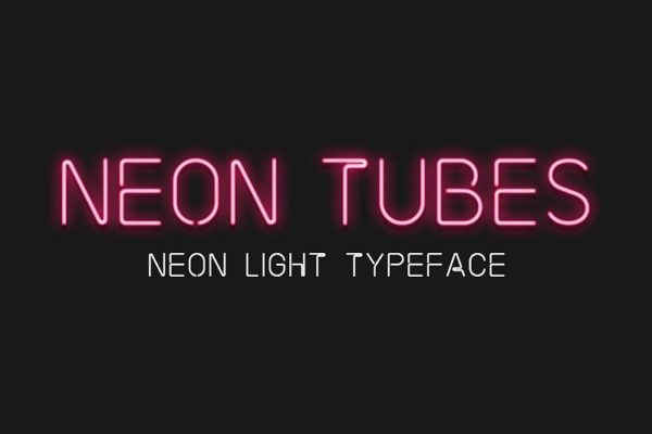 39 Electrifying Neon Fonts That Are Sure To Turn Heads | HipFonts