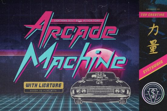 37 Rad 1980’s Retro Fonts for Trendsetting Designs | HipFonts
