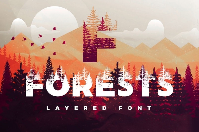 46 Outdoor Fonts To Bring You Back Into Nature | HipFonts