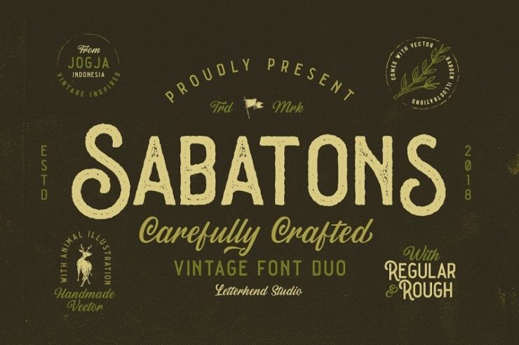46 Outdoor Fonts To Bring You Back Into Nature | HipFonts
