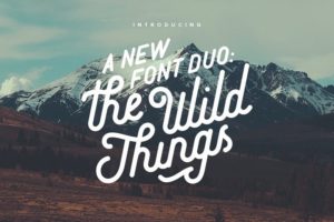 46 Outdoor Fonts To Bring You Back Into Nature | HipFonts