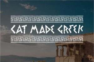 31 Contemporary Greek Fonts for the Modern Calligrapher | HipFonts