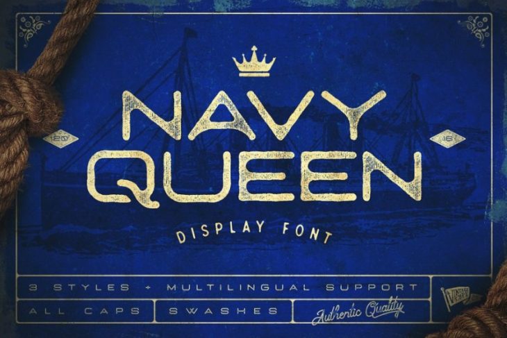 30 Nautical Fonts for Every Sailor and Sea Lover | HipFonts