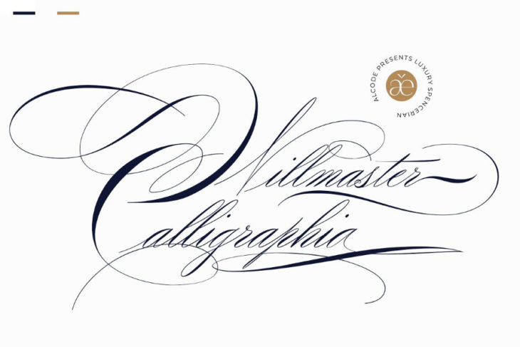 41 Delicate Calligraphy Fonts To Make Your Designs Extraordinary | HipFonts
