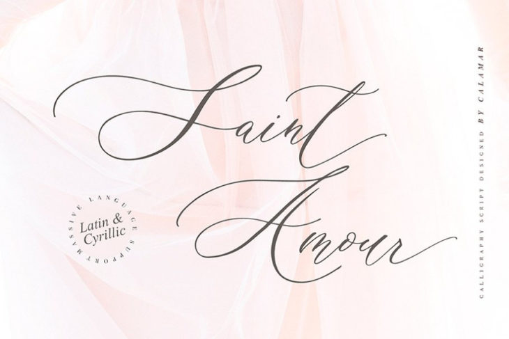 41 Delicate Calligraphy Fonts To Make Your Designs Extraordinary | HipFonts