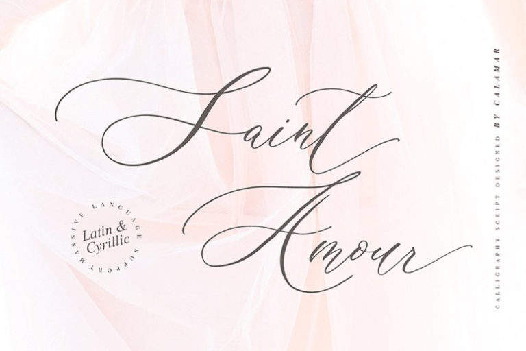 41 Delicate Calligraphy Fonts To Make Your Designs Extraordinary | HipFonts