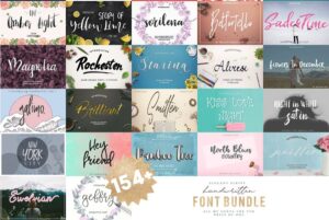 19 Font Bundles To Save You Time and Money On Your Next Project | HipFonts