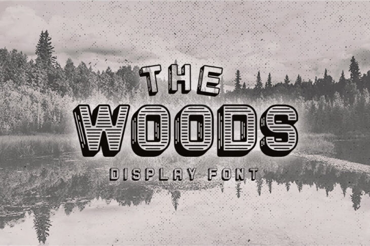 29 of the Best Wood Fonts for Adventure and Camping Themes | HipFonts