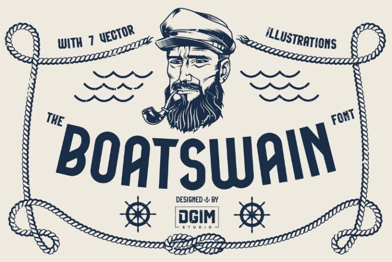 25 Cool Water Fonts That Will Remind You of the Sea | HipFonts