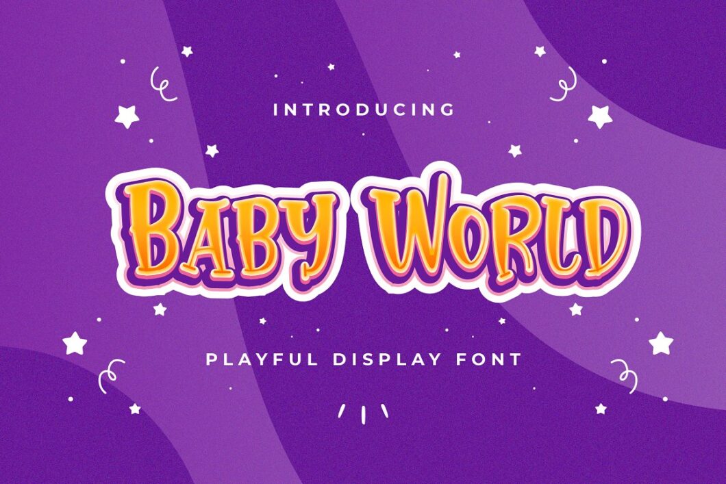 29 Cute Baby Fonts that are Full of Love and Happiness | HipFonts