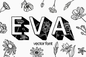 40 Fancy Flower Fonts Perfect for Botanical and Nature-Inspired ...