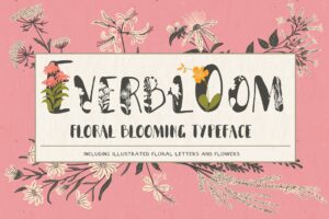 40 Fancy Flower Fonts Perfect for Botanical and Nature-Inspired ...