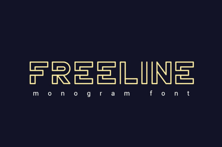 30 Cool Wire Fonts That Looks As Beautiful As They Are Versatile | HipFonts