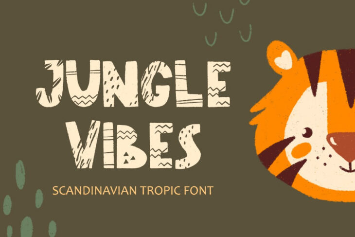 35 Exciting Zoo Fonts That Are Untamed and Beautiful | HipFonts