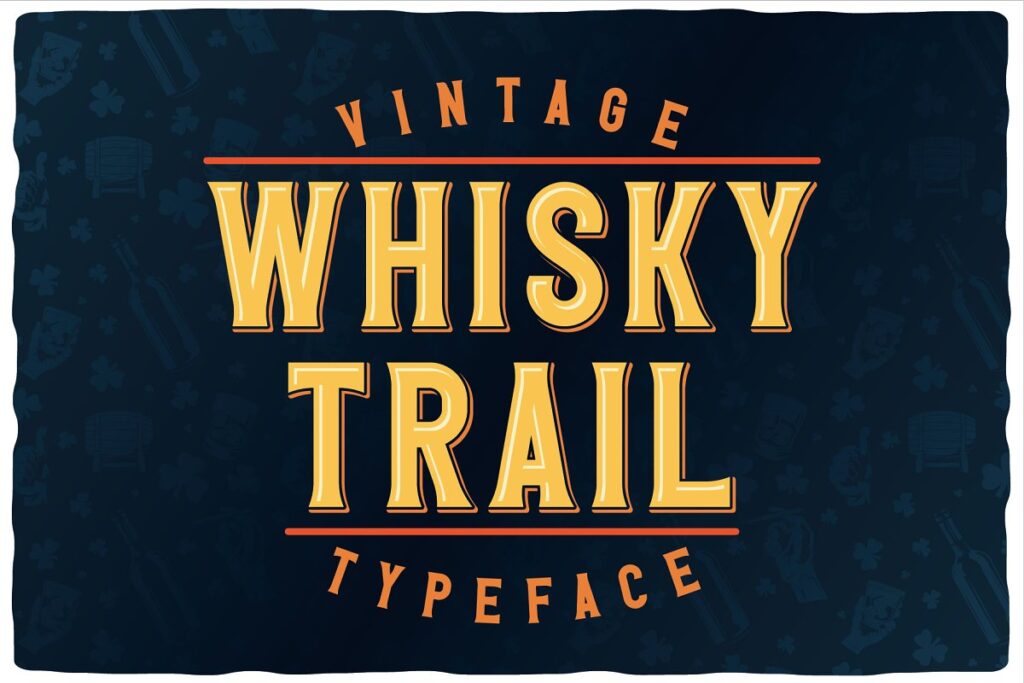 36 Classic Whiskey Fonts That Will Make Your Works Timeless | HipFonts