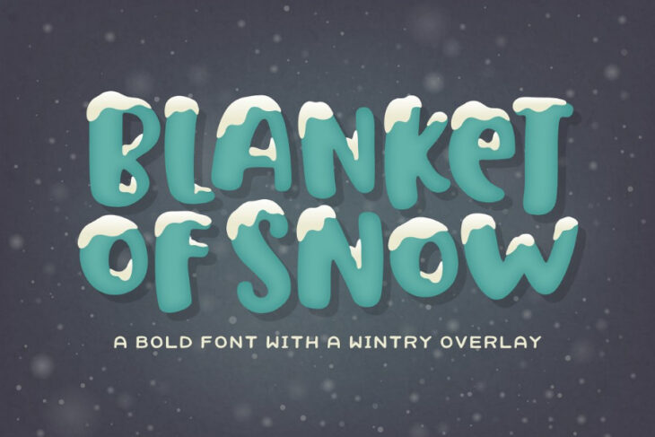15 Magical Snow Fonts To Help You Create the Perfect Winter Wonderland ...