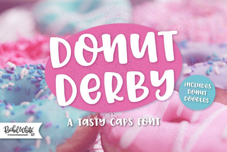 13 Delicious Donut Fonts Perfect for Your Sweet Creations | HipFonts