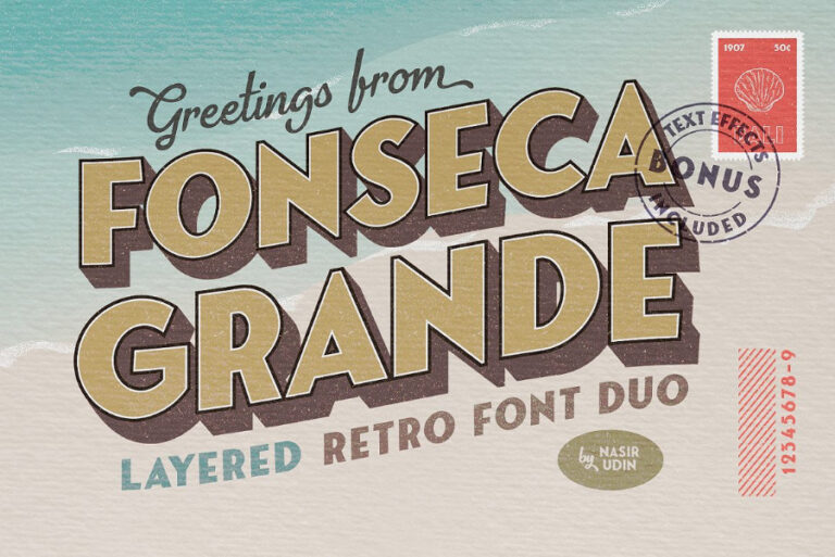 37 Lovely Postcard Fonts That Might Just Give You Wanderlust | HipFonts