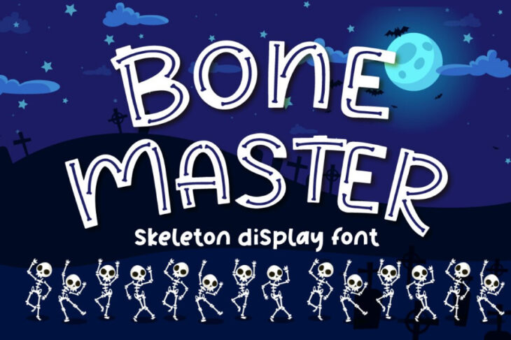 14 Creepy Bone Fonts To Help You Make Convincingly Scary Works | HipFonts