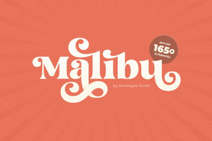 23 Unconventional Curly Fonts To Add Cheer To Your Designs | HipFonts