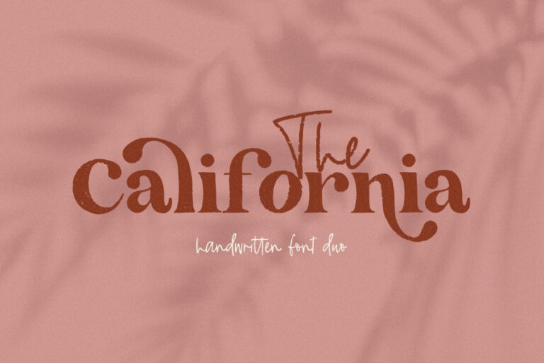 23 Delightful California Fonts To Remind You of the Golden State | HipFonts
