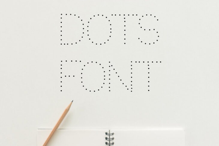 18 Exquisite Dot Fonts That Will Your Designs From Dull To Fun | HipFonts