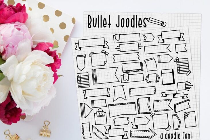 25 Cute Bullet Journal Fonts for Creating Stylized and Customized Pages ...