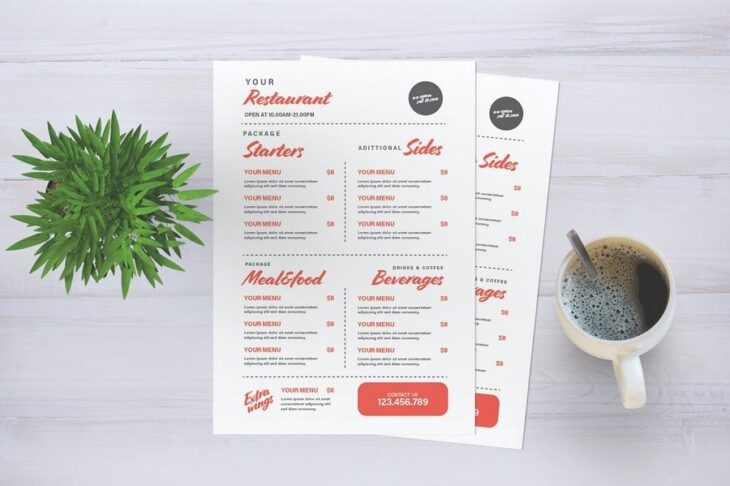 40 Ready-to-Use Restaurant Menu Templates You Can Customize in Minutes ...