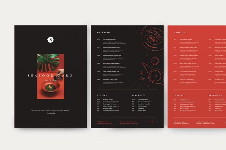 40 Ready-to-Use Restaurant Menu Templates You Can Customize in Minutes ...