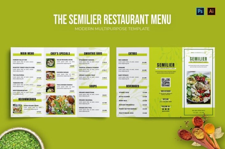 40 Ready-to-Use Restaurant Menu Templates You Can Customize in Minutes ...