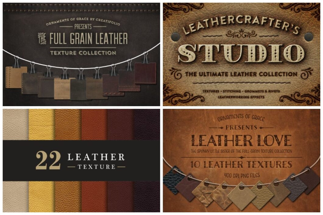 430+ Seamless Leather Textures That Look and Feel Like the Real Thing ...