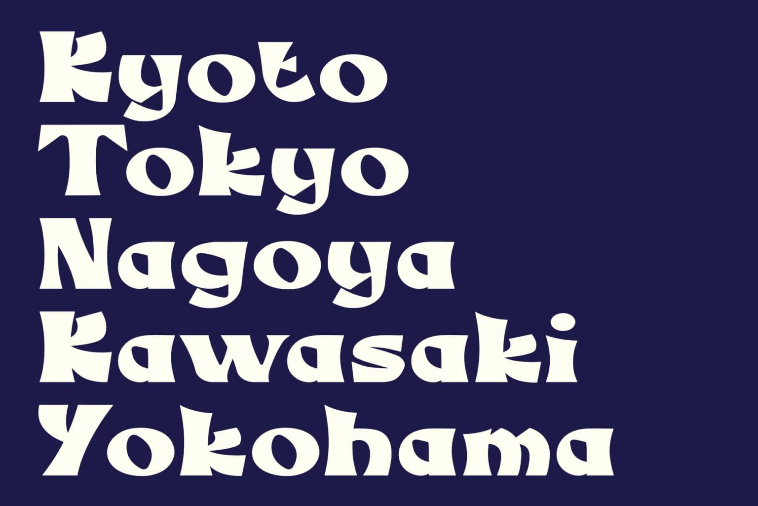 40 Breathtaking Japanese Fonts To Create Memorable Designs | HipFonts