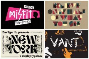 26 Powerful Edgy Fonts To Give Your Projects a Dramatic Feel | HipFonts