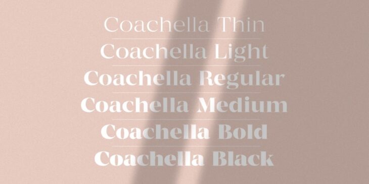 Top Coachella Font Suggestions | HipFonts