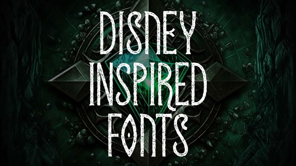 38 Disney Fonts That Will Make Any Project Come Alive! | HipFonts