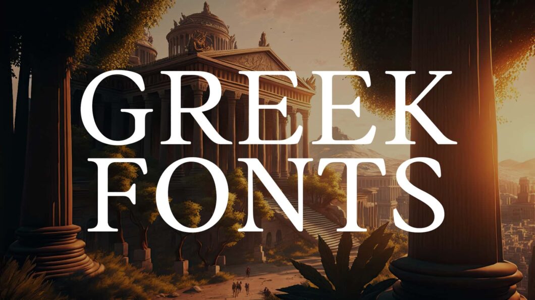 31 Contemporary Greek Fonts for the Modern Calligrapher | HipFonts