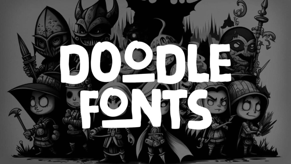 15 Fun Doodle Fonts Perfect for School Projects | HipFonts