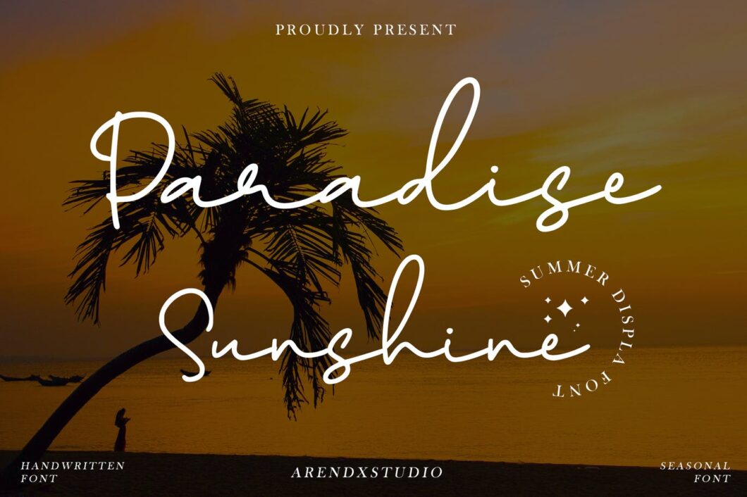 43 Summer Fonts To Bring Sunshine to Your Projects | HipFonts