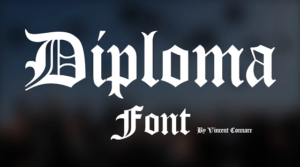 25 Practical Fonts for any Certificate or Diploma Award | HipFonts
