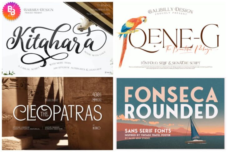 HipFonts - Typefaces Created by Independent Creatives.