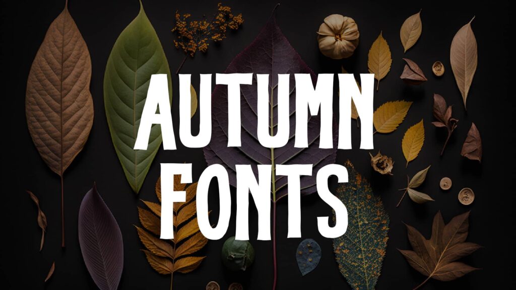 21 Gorgeous Fall-Themed Typefaces to Embrace Autumn | HipFonts