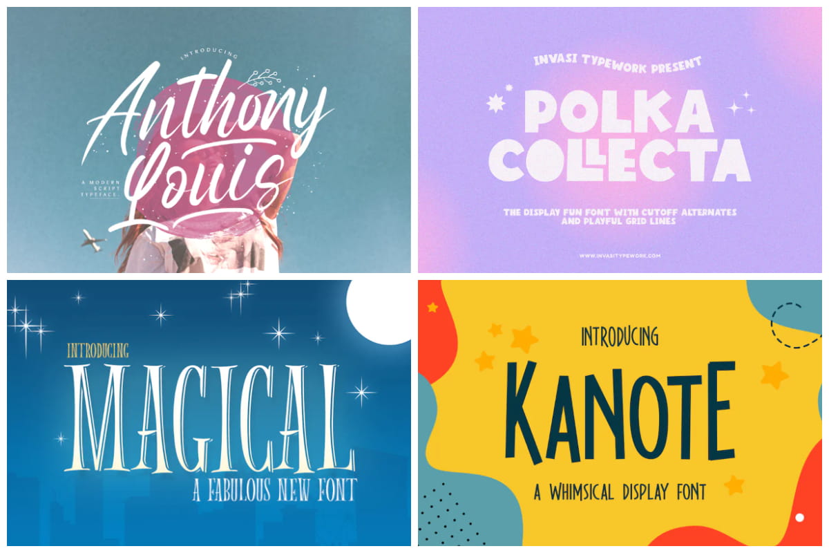 22 Whimsical Fonts To Style Your Designs | HipFonts