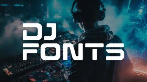 31 Powerful DJ Fonts Guaranteed To Give You Futuristic Vibes | HipFonts