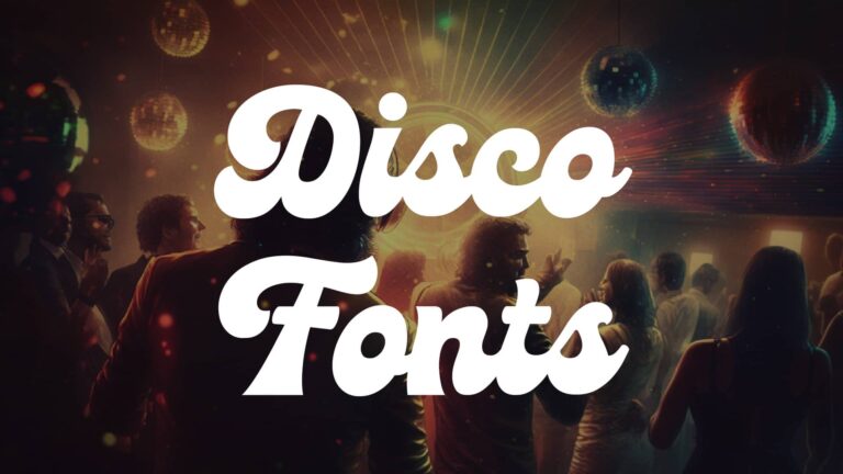 21 Groovy Disco Fonts You Can Catch On The Flip Side | HipFonts