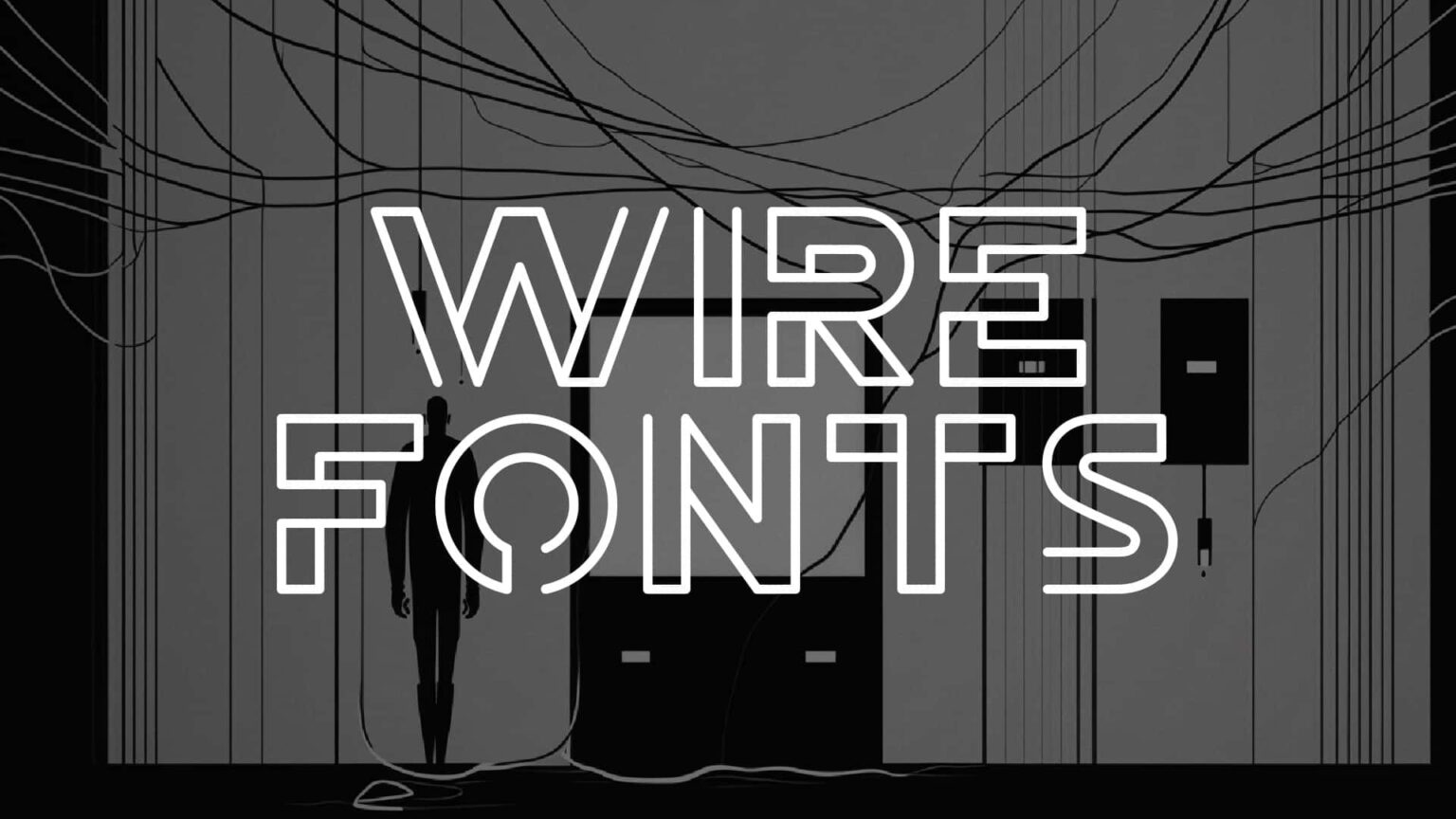 30 Cool Wire Fonts That Looks As Beautiful As They Are Versatile | HipFonts