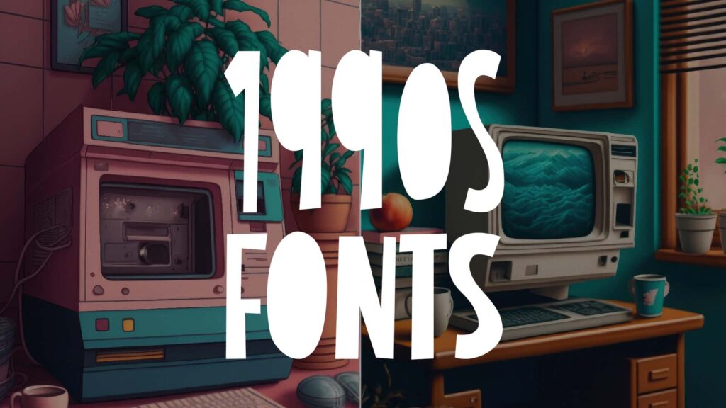 Bring Back The 1990s with These 39 Nostalgic Fonts | HipFonts