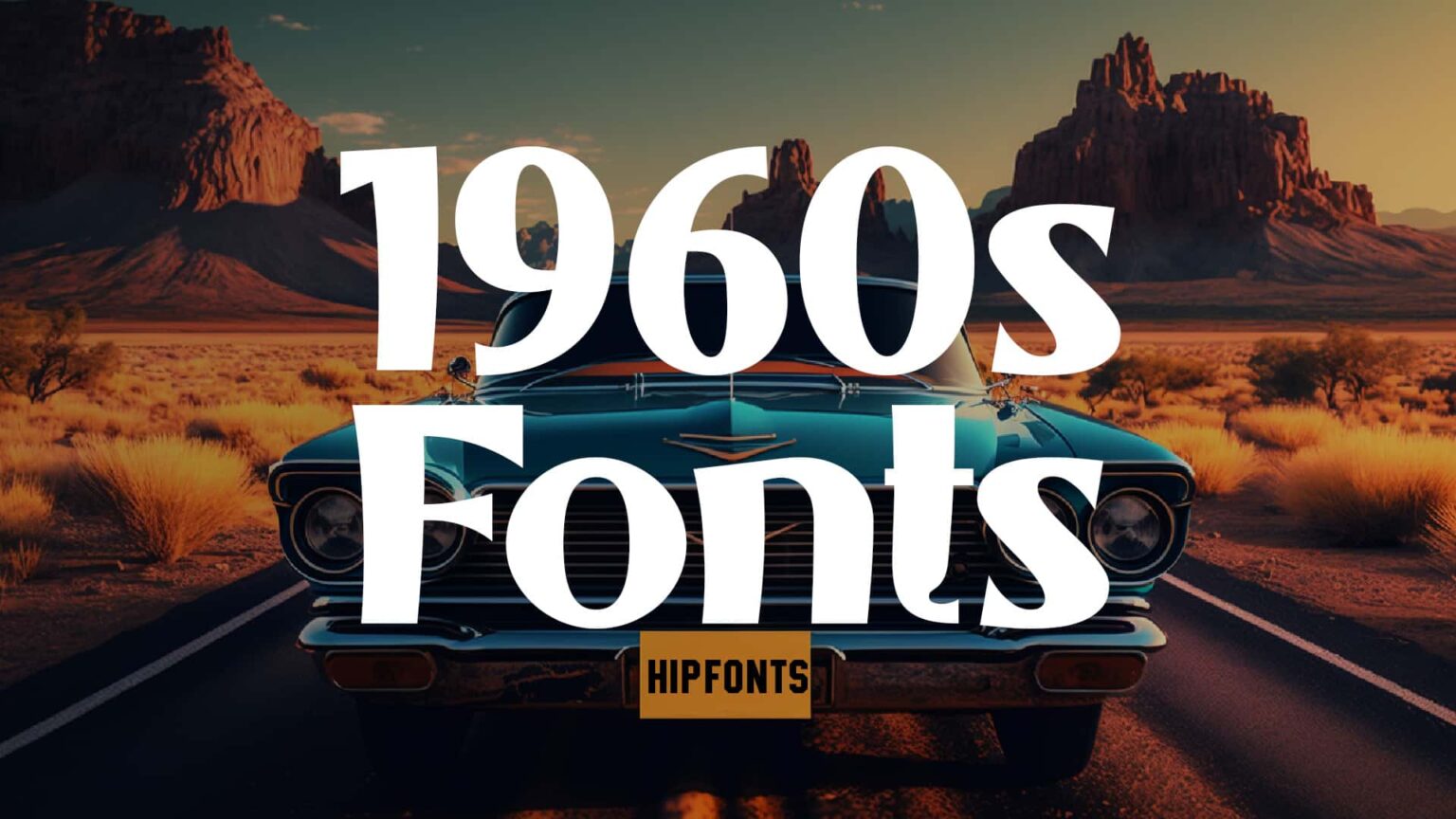 39 Groovy 1960’s Fonts for Your Vintage Projects | HipFonts