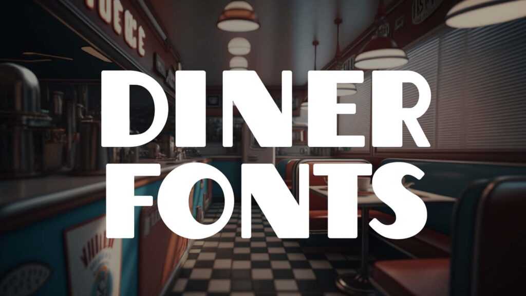 15 Vintage Diner Fonts That Capture the American Dining Culture | HipFonts